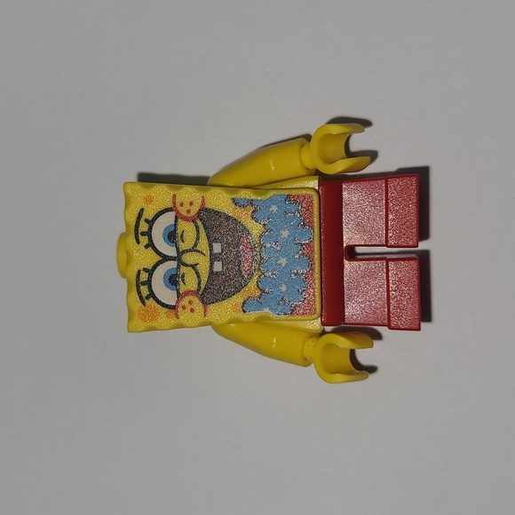 Lego | Toys | Lego Spongebob Squarepants Minifigure Spongebob Blue Lei ...